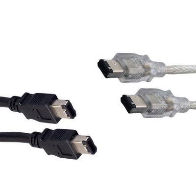 3Ft-15Ft 6 to 6 PIN IEEE 1394a IEEE1394 FIREWIRE 400 Mbps iLINK CABLE ...