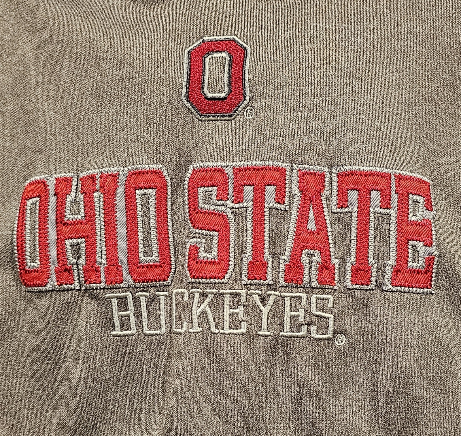 Ohio State Youth Medium Jacket Hooded Sweatshirt Scarlet and Gray Co | eBay
