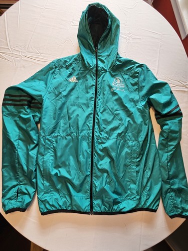 Adidas 2016 Boston Marathon Windbreaker Climaproof Jacket Men's Sz ...