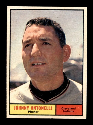 1961 Topps #115 Johnny Antonelli NM X3140314 | eBay