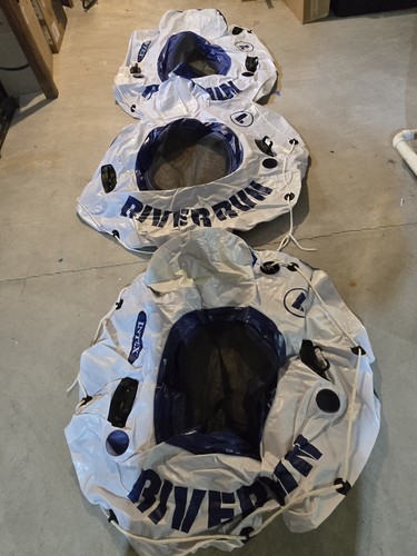 Three Intex River Run Sport Lounge, Inflatable Water Floats, 50 ...