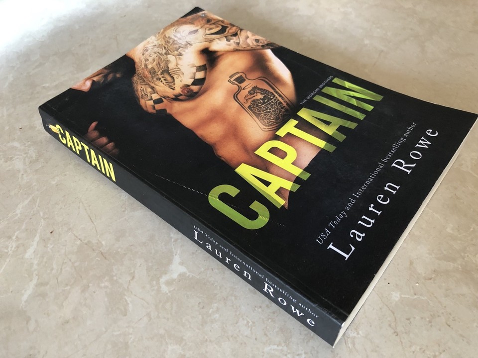 NEW Lauren Rowe - CAPTAIN - Morgan Brothers - Large Paperback Fiction ...