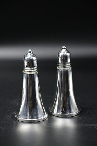 Vintage Sterling Silver Garden Silversmiths LTD Weighted Salt and ...