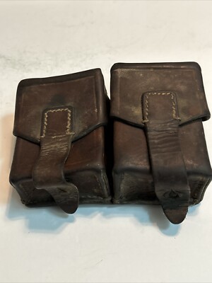 Yugo Yugoslavian Military M24 M48 Mauser 8mm Dual Cell Leather Ammo ...