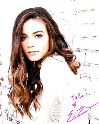 TO ERIC - Emily Earle Signed The Voice - Country Music Singer 8x10 inch ...