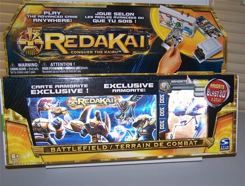 Redakai Conquer the Kairu Battlefield Carte Armorite Exclusive Blast 3D ...