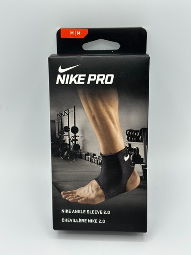 Nike Pro Open Ankle Sleeve 2.0 Medium Running Lightweight Breathable ...