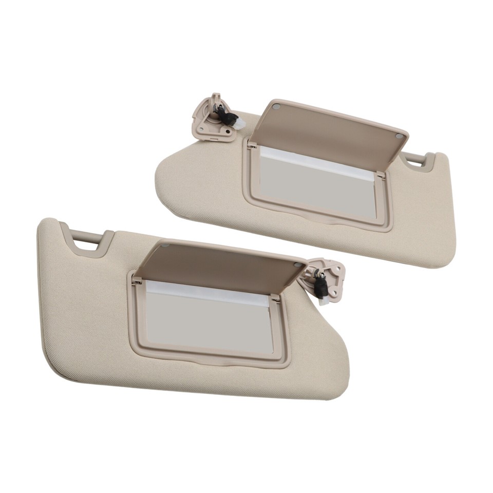 2013-2018 Nissan Altima Beige Sun Visor Set | With Lights | Left | 3 ...