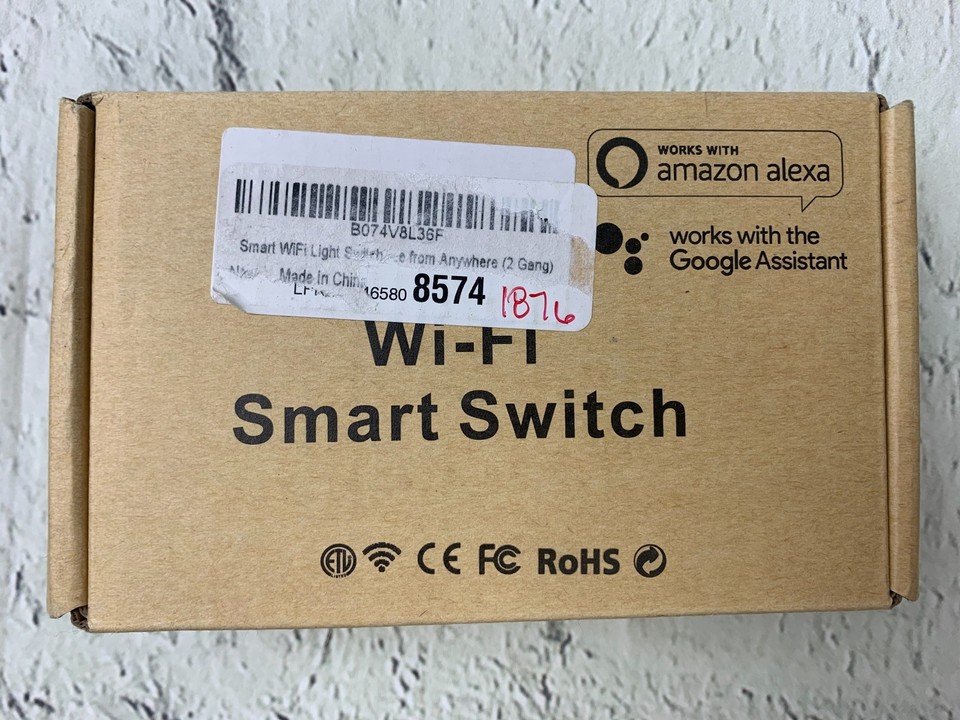 WiFi Smart Wall Light Touch Switch Glass Panel Multi Control Remote 3 ...