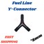 Fuel Line Splitter Connector Diesel, Gas, Water, fits line with ID of ...
