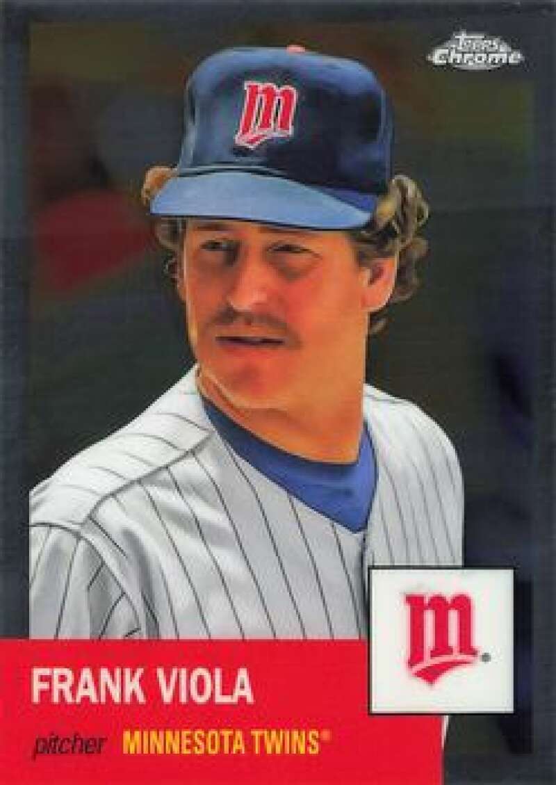 2022 Topps Chrome Platinum Anniversary #445 Frank Viola Minnesota Twins ...