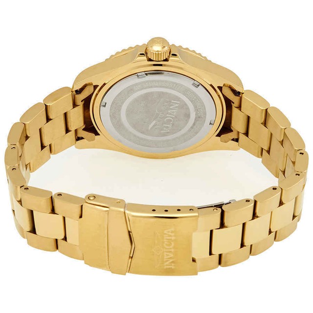 Invicta 30024 Men's Pro Diver Quartz Watch Stainless Steel Strap - Gold ...