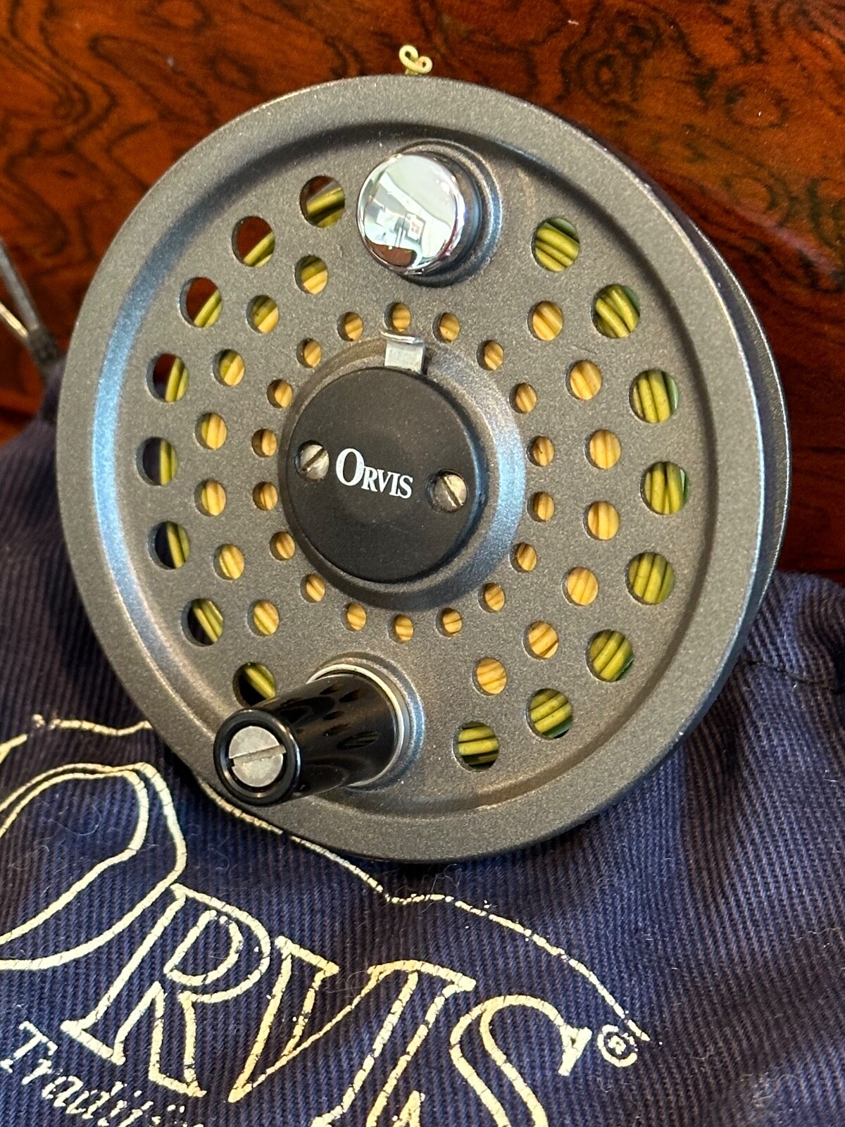 Orvis Battenkill ¾ Spool with WF4 Rio Grand Fly Line Fly Fishing | eBay
