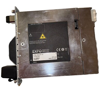 EXFO FTBx-945-SM1-EA Fiber Loss OLTS Test Module Singlemode 1310/1550 ...