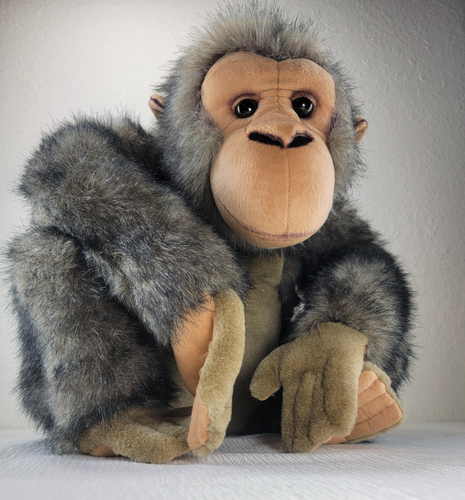 Rare E&J Classic Realistic Life Monkey Stuffed Plush Animal Cute ...