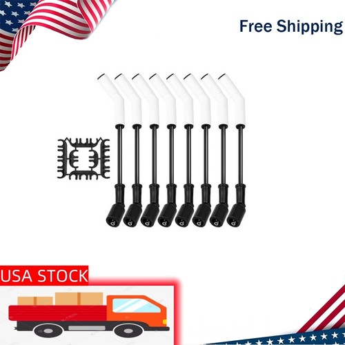 9070C Extreme 9000 Ceramic Spark Plug Wire Boot Set for GM LS3/LS4/LS7 ...