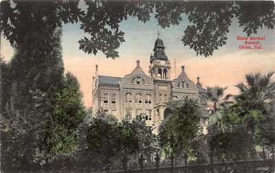 J47/ Chico California Postcard c1910 State Normal School Building 360 ...
