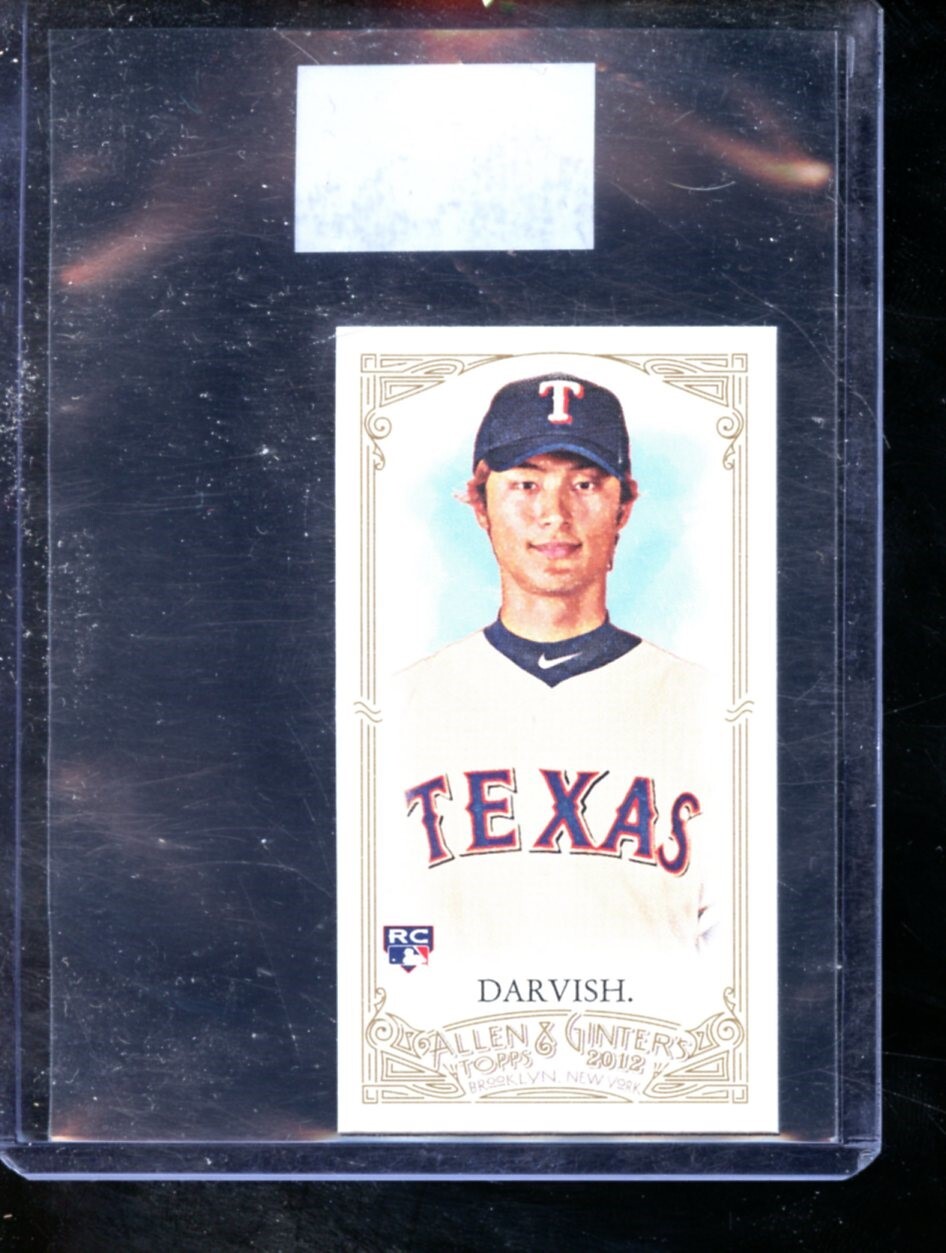 2012 TOPPS MINI #4 YU DARVISH TEXAS ROOKIE MINT E023747 | eBay