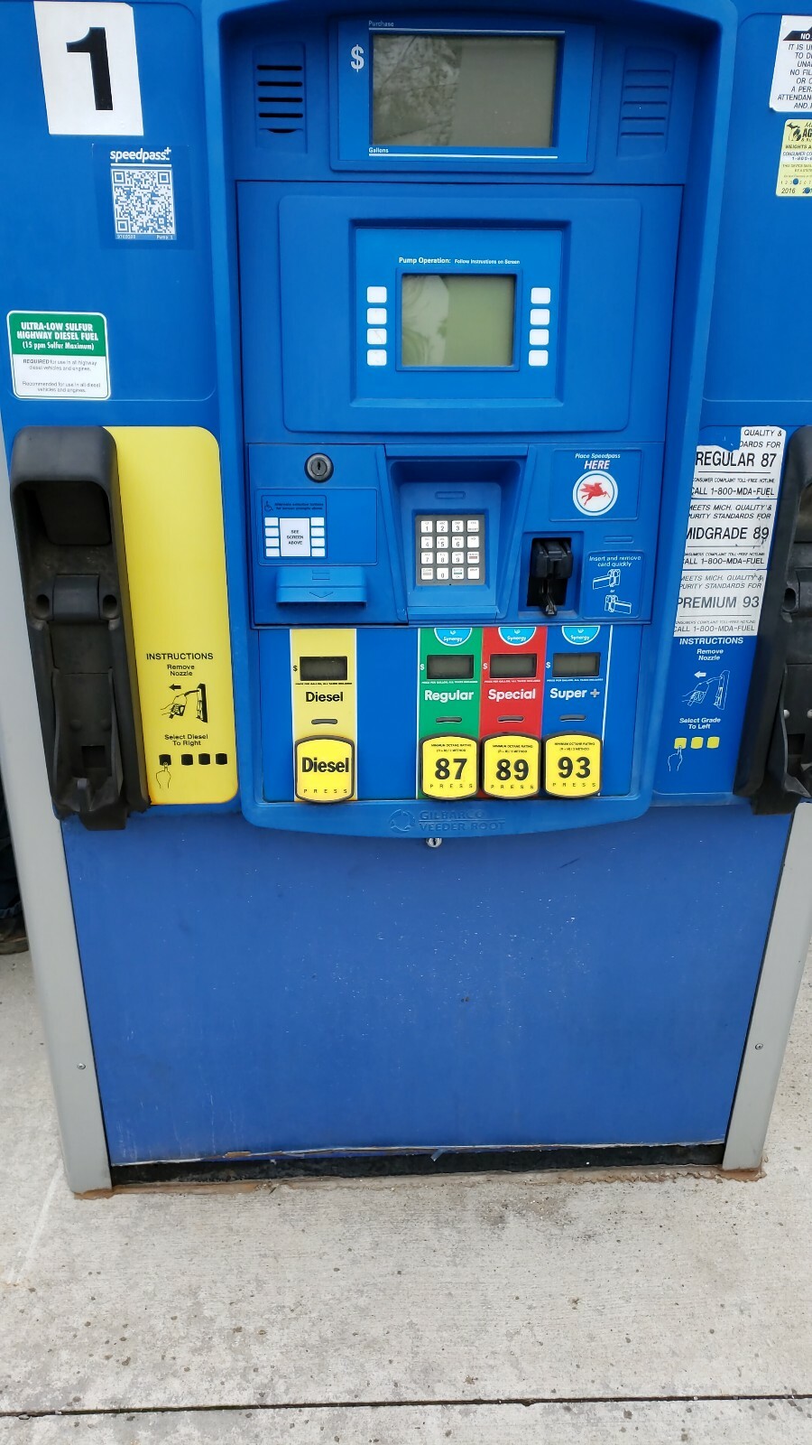 Gas pumps dispenser, Gilbarco Encore 500s 3+1 | eBay