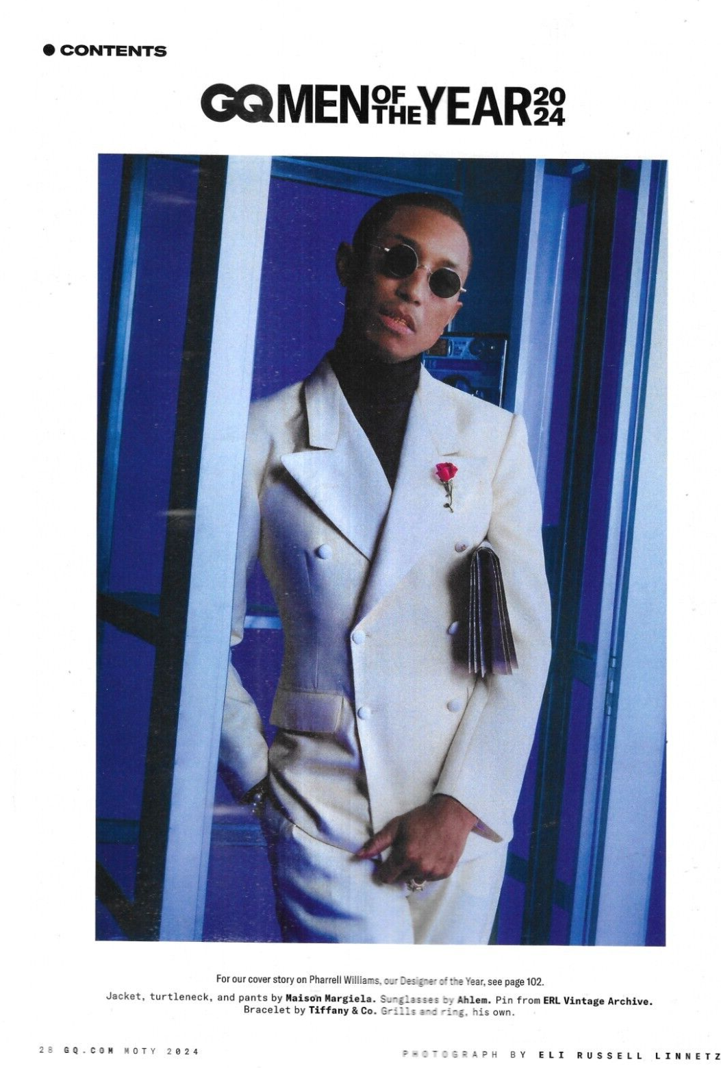 GQ Magazine Rock Dwayne Johnson Pharrell Williams Future John Mulaney ...