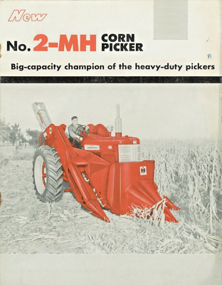 Antique & Vintage Manuals - Row Corn Pickers