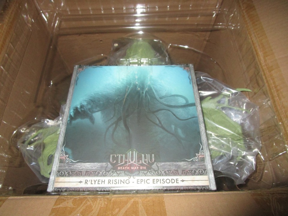 NEW Cthulhu Death May Die R'lyeh Rising Expansion Kickstarter Exclusive ...