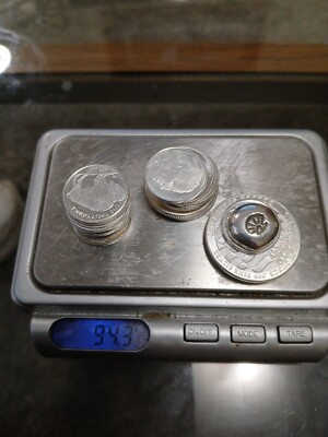 Fractional Lot Of 3 OZ .999 Silver - 1/10 1/4 Oz .999 Fine Silver ...
