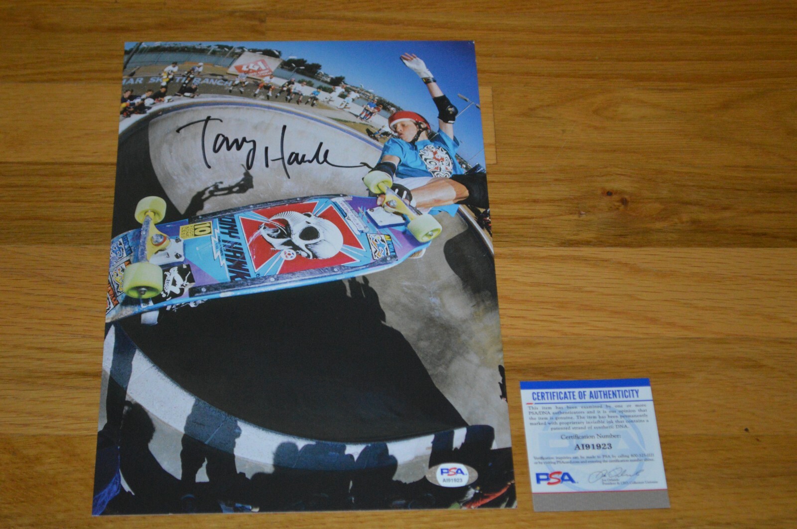 Tony Hawk Autographed Memorabilia | Signed Photo, Jersey, Collectibles ...