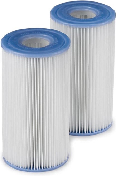 2pack Intex 29002E Easy Set Type A or C Heavy Duty Dacron Paper Pool ...