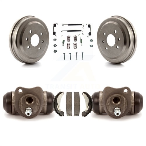 Rear Brake Drum Shoes Spring Cylinder Kit For Chevrolet Aveo Spark ...