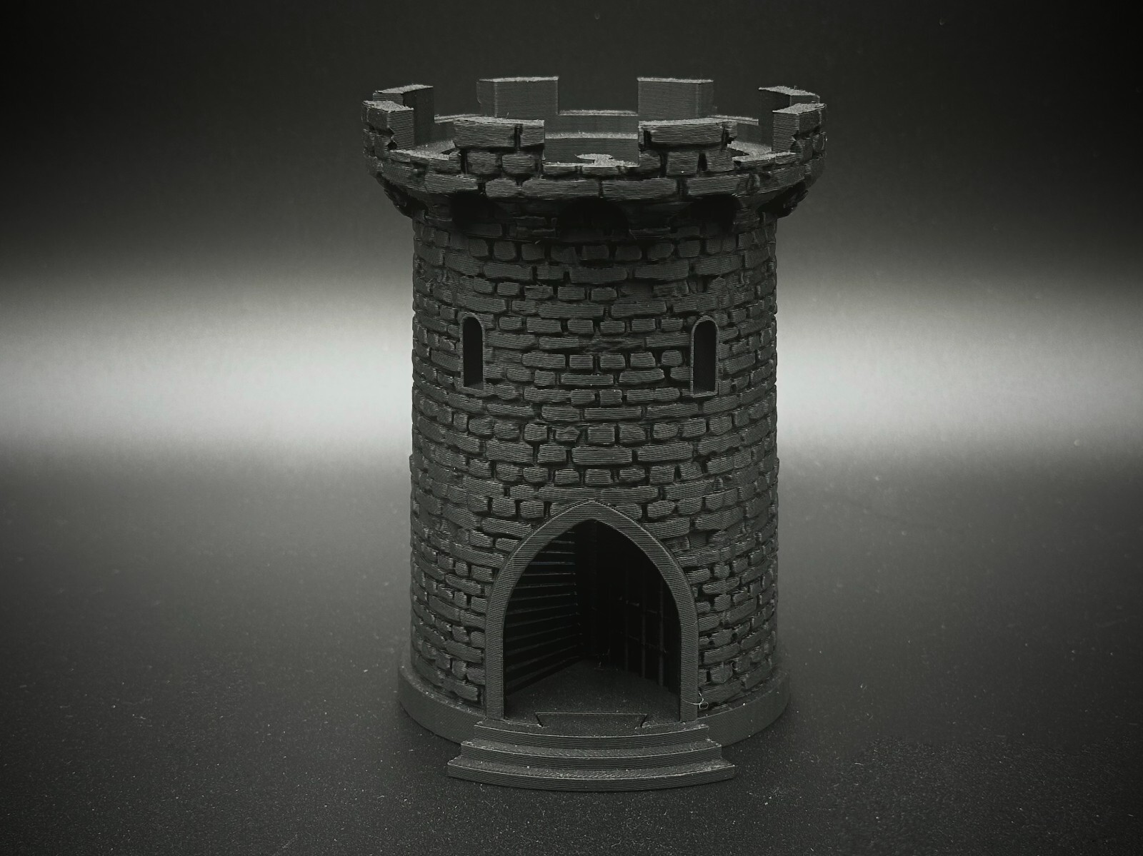 Lighted 5" Dice Tower and Tray w/ Swapable stairs, DnD,Dungeons and ...