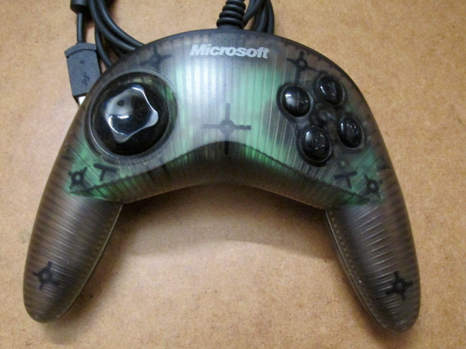 Microsoft SideWinder Plug & Play Game Pad USB Controller X04-97602 | eBay