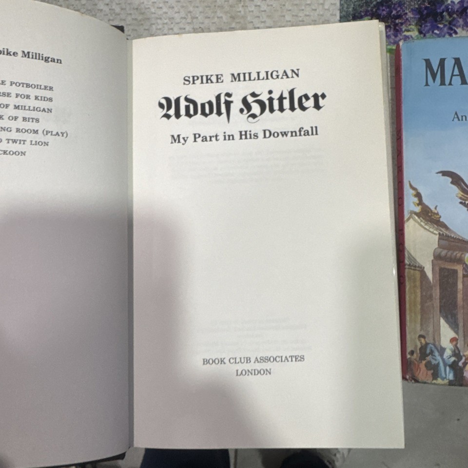 Vintage Adolf Hitler My Part In His Downfall, Spike Milligan, Hardback ...