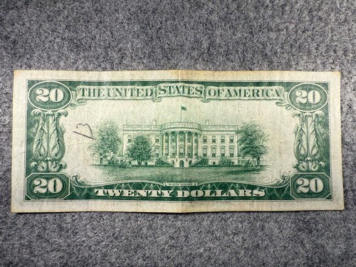 1928 B $20 Dollar U.S. Federal Reserve Note Chicago Fr#2052 SPC1115 | eBay