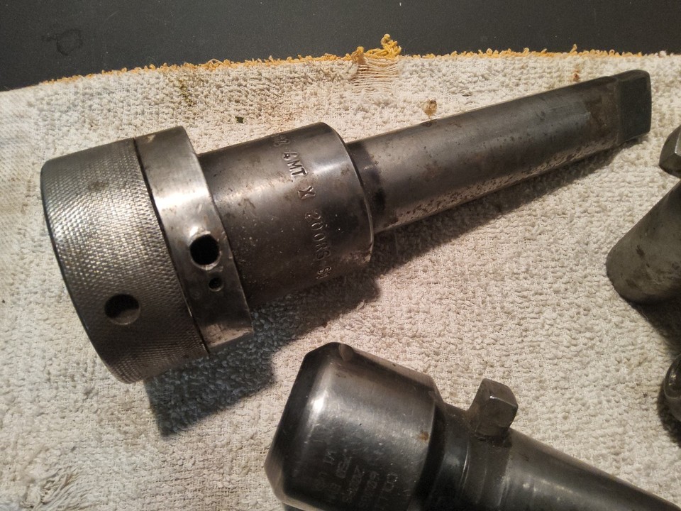Kwik Switch 200 HOLDERS 3/8,1/2,5/8,3/4 WITH Master Holder MT #4 COLLIS ...