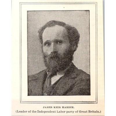 James Keir Hardie Leader Independent Labor Party 1901 Clipping SAI6-M28 ...