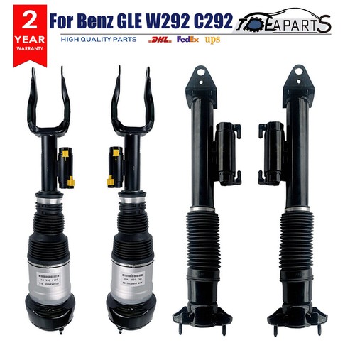 4Pcs For Benz GLE W292 C292 GLE400 4Matic Front Rear Shock Absorber ...