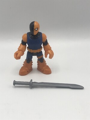 Imaginext DC Super Friends Slade Wilson DEATHSTROKE figure masked w ...