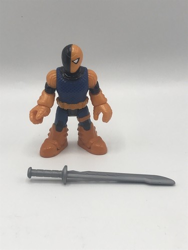 Imaginext DC Super Friends Slade Wilson DEATHSTROKE figure masked w ...