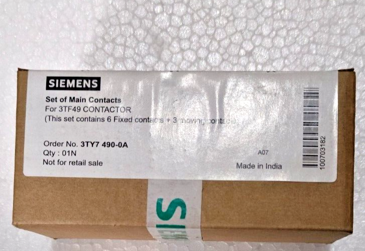 3TY7490-OA 3TF Main Contact 3P 3TY7490-0A contact kit Fit for Siemens ...