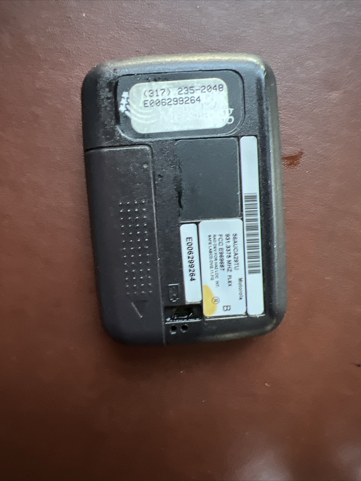 Vintage American Messaging Beeper Pager AA Battery Office Beepers With ...