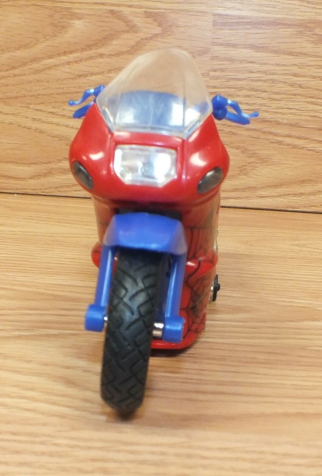 Marvel Toy Biz 1997 Spider-Man Motorcycle Battery Operated Toy **READ ...