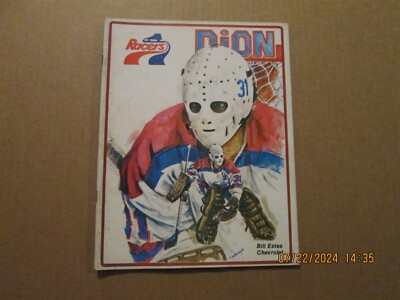 WHA Indianapolis Racers Vintage Defunct 1976-77 Michel Dion Cover Team ...