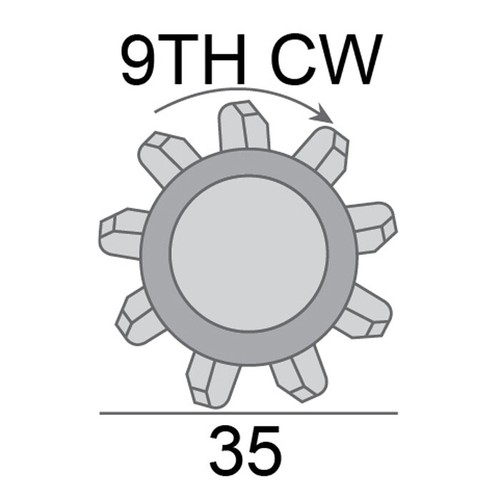 Starter Motor for FORD TERRITORY SZ SUV ENGINE 276DT 2.7L V6 TURBO ...