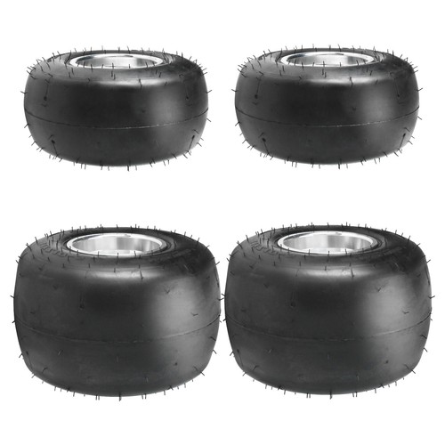 4Set Go-Kart Front Rear Wheels 10x4.50-5+11x7.10-5 slick Tire Drift ...