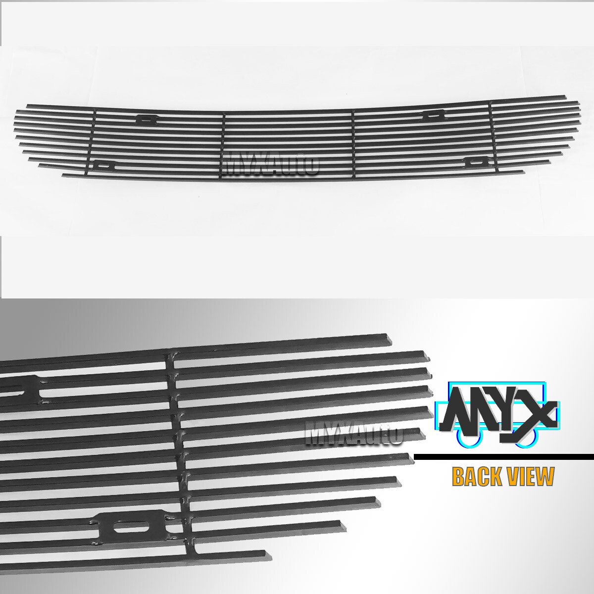 Fits 99-03 Ford F150/Lightning/Harley Davidson Billet Grille Bumper ...