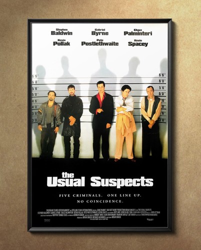 The Usual Suspects 1995 Movie Poster 24"x36" Glossy Unframed 9566 | eBay