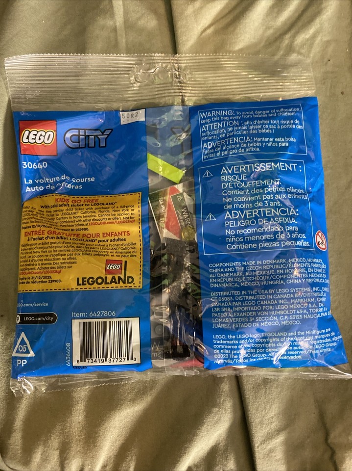 LEGO CITY: Race Car (30640) New sealed polybag 673419377270| eBay