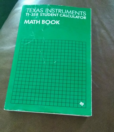 Student Calculator Math Book Texas Instruments Learning Center Staf TI ...