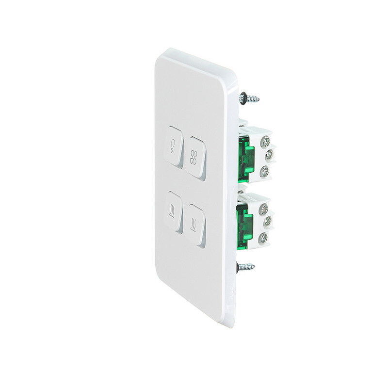 Clipsal by Schneider Electric Clipsal Iconic 3044VA-Heat-Fan-Light VW ...